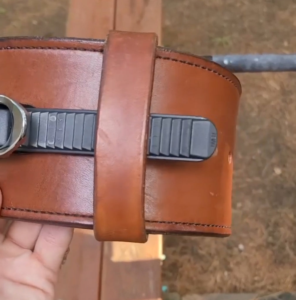Leather strap retainer – dbgear